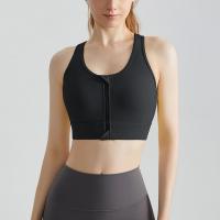 China Breathable Racerback Shaping Supportive Sport Wire Free Bra For Running for sale