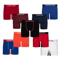 China Sleek Performance Fitting Men's Breathable Boxer Briefs For Running for sale