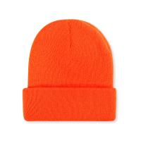 China Warm Insulated Stretchy Acrylic Beanie Knitted Hat for Winter Outdoor for sale