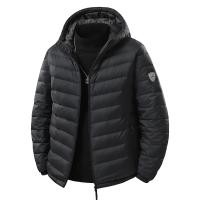 China Windproof Lightweight Hooded Sports Down Coat for Winter Outdoor Activities for sale
