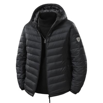 China Windproof Lightweight Hooded Sports Down Coat for Winter Outdoor Activities for sale