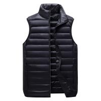China Windproof Lightweight Down Vest with Stand-Up Collar for Outdoor Activities for sale