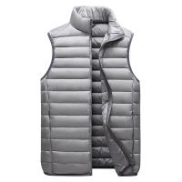 China Windproof Lightweight Down Vest with Stand-Up Collar for Outdoor Activities for sale