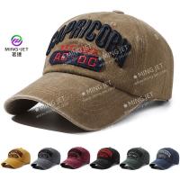 China Breathable Adjustable Fit Baseball Cap with Raised 3D Embroidery for Outdoor Sports for sale