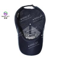 China Breathable Adjustable Fit Baseball Cap with Raised 3D Embroidery for Outdoor Sports for sale