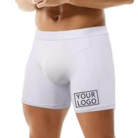 China Stretchy Moisture ‑ Wicking Men's Breathable Boxer Briefs For Sport for sale