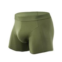 China Cotton Slim ‑ Fit Sleek Men's Breathable Boxer Briefs For Office Work for sale