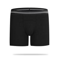 China Cozy Contoured Mid ‑ Thigh Men's Breathable Boxer Briefs For Gym Workouts for sale