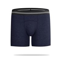 China Cozy Contoured Mid ‑ Thigh Men's Breathable Boxer Briefs For Gym Workouts for sale