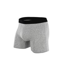 China Lightweight Cotton Tender Men's Breathable Boxer Briefs For Gym Workouts for sale
