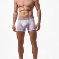China Supple Tender Minimal Men's Breathable Boxer Briefs For All ‑ Day Wear for sale