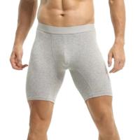 China Antibacterial Long-Leg Anti-Slip 4-Way High-Elastic Men's Performance Boxer Briefs for Outdoor Activities for sale