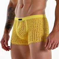 China 360° Breathable Moisture Control Unrestricted Lounge-Tailored Fit Feather-Light Lightweight Men's Boxer Briefs for Lounge for sale