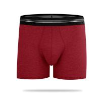 China Breathable Plush Washable Men's Performance Boxer Briefs with Moisture Wicking for All-Day Comfort for sale