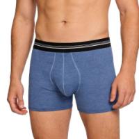 China Breathable Plush Washable Men's Performance Boxer Briefs with Moisture Wicking for All-Day Comfort for sale