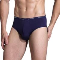 China Breathable Microfiber 4-Way Stretch Men's Boxer Briefs for Skin-Friendly Lounge Comfort for sale