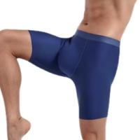 China Moisture-Wicking Contoured Fit Men's Performance Boxer Briefs with Flatlock Seam Construction for Outdoor Activities for sale