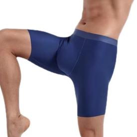 China Moisture-Wicking Contoured Fit Men's Performance Boxer Briefs with Flatlock Seam Construction for Outdoor Activities for sale