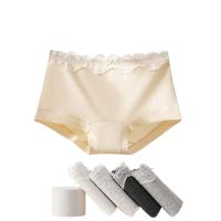 China Delicate Premium Combed Cotton Ladies' Briefs with Stable 4-Way Dynamic Stretch and Elegant Seamless No-Show Design for sale