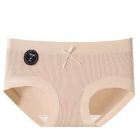 China Fitted Contoured Stay-Put Silky-Smooth Premium Combed Cotton Ladies' Briefs with Breathable All-Day Freshness for sale