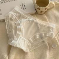 China Lightweight Ice-Silk Lady's Brief with Breathable Airy Weave for Versatile Multi-Scenario Home Wear for sale