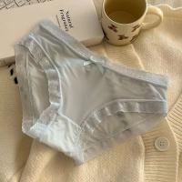 China Lightweight Ice-Silk Lady's Brief with Breathable Airy Weave for Versatile Multi-Scenario Home Wear for sale