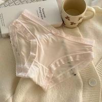 China Lightweight Ice-Silk Lady's Brief with Breathable Airy Weave for Versatile Multi-Scenario Home Wear for sale