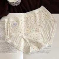 China Antibacterial Flattering Contoured Fit Buttery-Soft Breathable Cotton Ladies' Briefs for Home Relaxation for sale