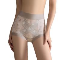 China Stretchy 4-Way Movement Breathable Lycell Elegant No-Show Lady's Brief for Pilates Training for sale