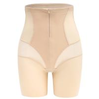China Stretchy Snug Fit Breathable Polyamide Lady's Zip Boxer with Reliable Zip-Front Design for Yoga Pilates Training for sale