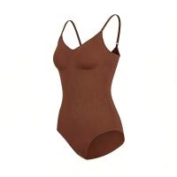 China 4-Way Stretch Moisture-Wicking Yoga Bodysuit with Breathable Mesh Panels for Yoga and Pilates for sale
