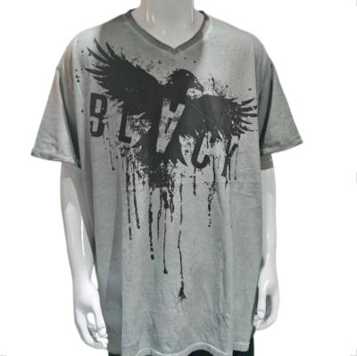 China Lightweight 160 GSM Men's T-Shirt with Garment-Washed Finish and Adaptable Athletic Fit for Outdoor Gym Casual for sale