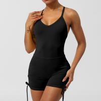China Buttery Soft Microfiber Quick-Dry Eco-Friendly Recycled Materials Activewear Bodysuit for Sports Training for sale