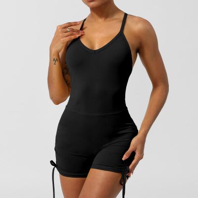 China Buttery Soft Microfiber Quick-Dry Eco-Friendly Recycled Materials Activewear Bodysuit for Sports Training for sale