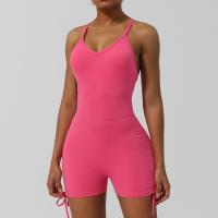 China Buttery Soft Microfiber Quick-Dry Eco-Friendly Recycled Materials Activewear Bodysuit for Sports Training for sale