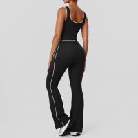 China Quick-Dry Technology 4-Way Stretch Breathable Nylon Sports Bodysuit for Gym Workouts for sale