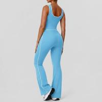 China Quick-Dry Technology 4-Way Stretch Breathable Nylon Sports Bodysuit for Gym Workouts for sale