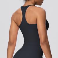 China Minimal Moisture-Wicking Women's Sports Top with Breathable Polyamide Fabric for Gym Workouts for sale