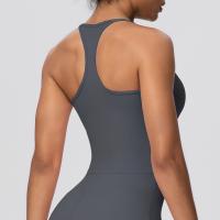 China Minimal Moisture-Wicking Women's Sports Top with Breathable Polyamide Fabric for Gym Workouts for sale