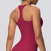 China Minimal Moisture-Wicking Women's Sports Top with Breathable Polyamide Fabric for Gym Workouts for sale