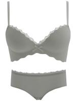 China Elegant Christmas Lace Bra Set with Breathable Fabric and Durable Lace Craftsmanship for Versatile Multi-Scene Use for sale