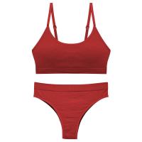China Quick-Dry Unrestricted Fit Breathable Fabric Sports Bra Set for Yoga and Home Workouts for sale