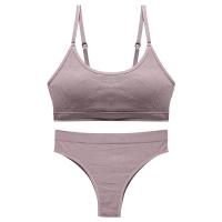 China Quick-Dry Unrestricted Fit Breathable Fabric Sports Bra Set for Yoga and Home Workouts for sale