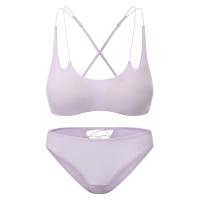 China Ultra-Lightweight 360° Full-Breathable Seamless Jelly Sports Bra with Adjustable Racerback Straps for sale