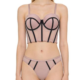 China Breathable Secure Support Sports Bra Set with Quick-Dry Technology for Yoga and Activewear for sale
