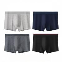 China Breathable Moisture-Wicking Cotton Men's Boxer with Ergonomic Relaxed Fit for Christmas Gift and Home Lounge for sale