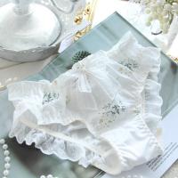 China Plus Size Comfort Fit Breathable Cotton Women's Briefs for Everyday Lounge Wear for sale