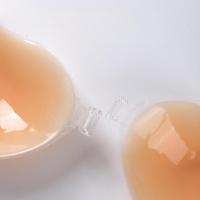 China Gathering Shaped Contour Nipple Covers with Ultra-Thin 0.2mm Tapered Edge and Medical-Grade Silicone for Wedding Dresses for sale