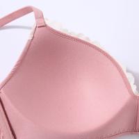 China Breathable Ultra-Soft Elastic Seamless Jelly Sports Bra Wireless Jelly Strip Lacy Sports Bra for Daily Lounge for sale