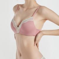 China Breathable Ultra-Soft Elastic Seamless Jelly Sports Bra Wireless Jelly Strip Lacy Sports Bra for Daily Lounge for sale